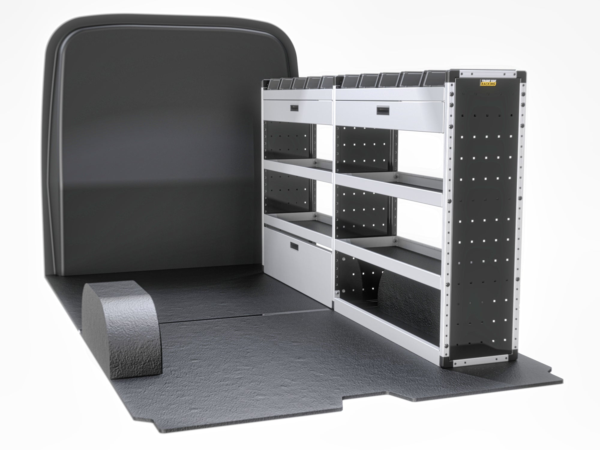 Van Guard Gold Trade Van Racking Package - Offside Fiat Ducato 2006 ...