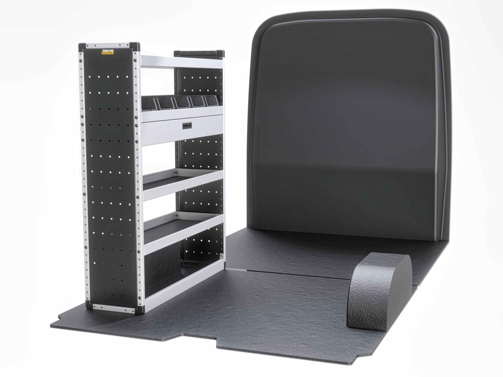 Van Guard Gold Trade Van Racking Package - Nearside Renault Master 202 ...