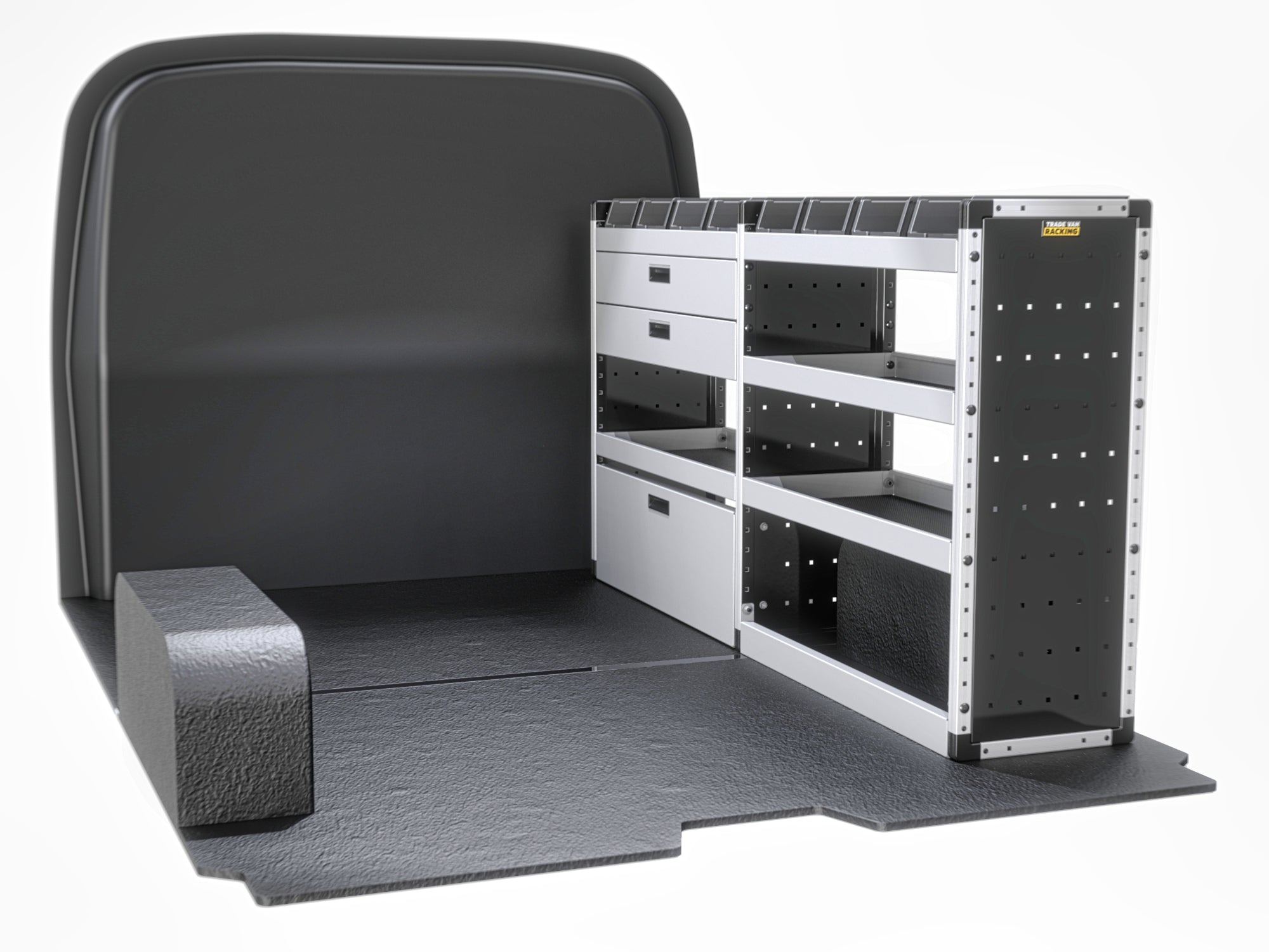 Van Guard Gold Trade Van Racking Package - Offside Mercedes Vito 2015 ...
