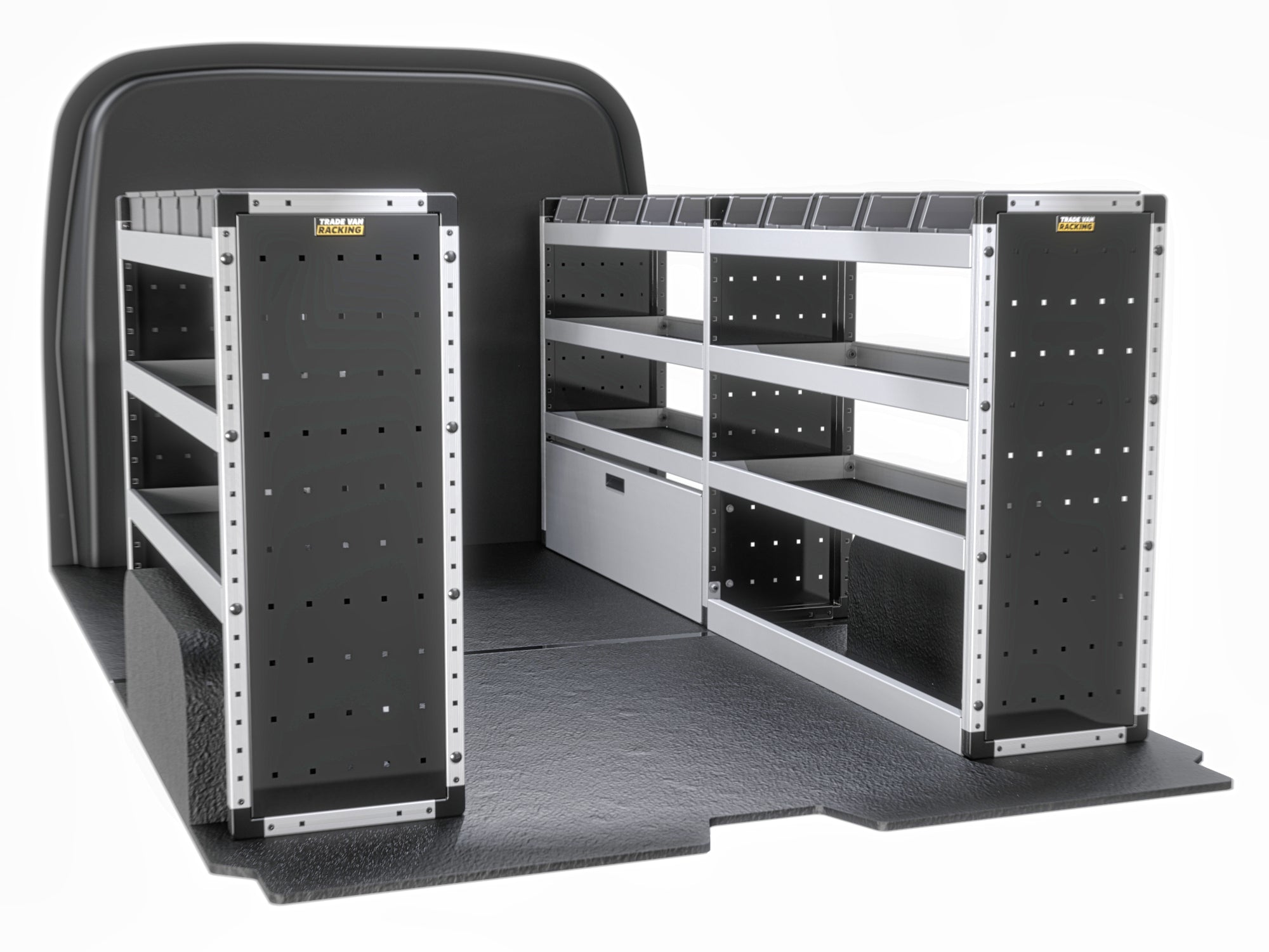 Van Guard Silver Trade Van Racking Package - Complete Kit Ford Transit ...