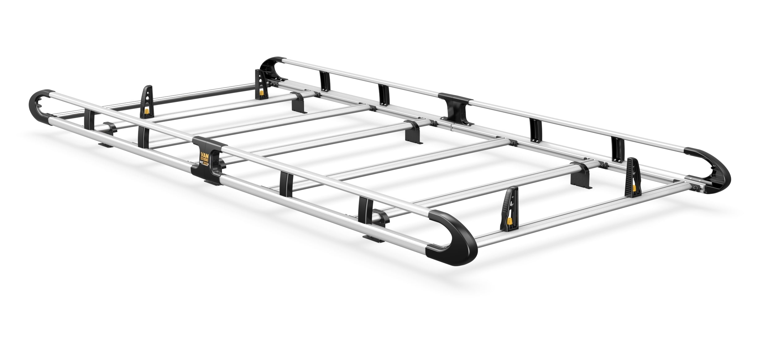 Van Guard ULTI Rack+ (Aluminium) - 6 Bar Roof Rack Ford Transit Custom ...
